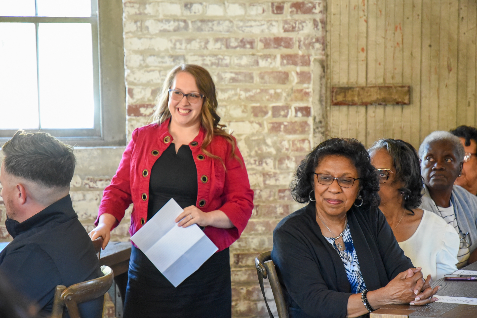 Spencer Penn executive director delivers address for Project Hope ...